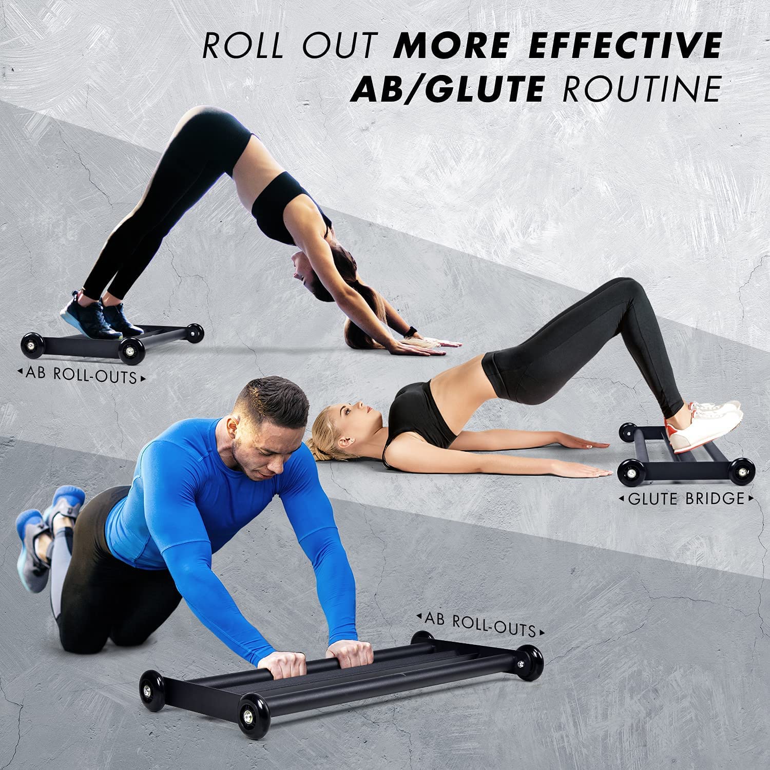 Mua Yes4All Glute Ham Glider, Exercise Wheels for Home Gym Fitness ...