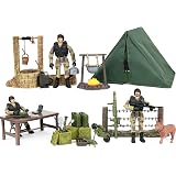 Click N’ Play Military Black Hawk Attack Combat Helicopter 30 Piece ...