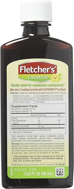 Amazon.com: Fletcher's Laxative, Root Beer, 3.25 Ounce: Health ...