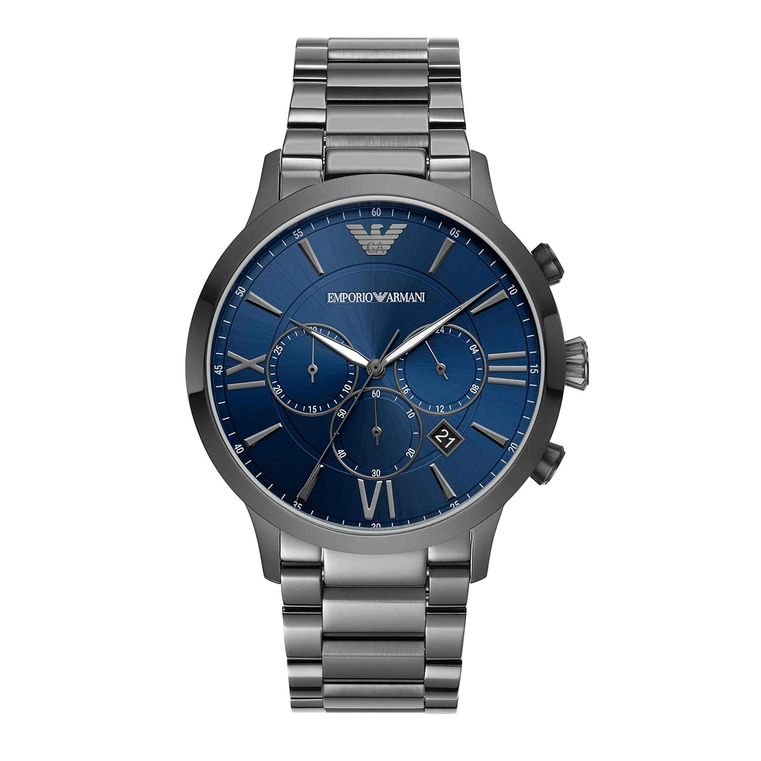 Buy Emporio Armani Giovanni Analog Blue Dial Men's Watch-AR11348 at ...