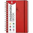 Amazon.com : Clever Fox Password Book Spiral – Internet Address ...