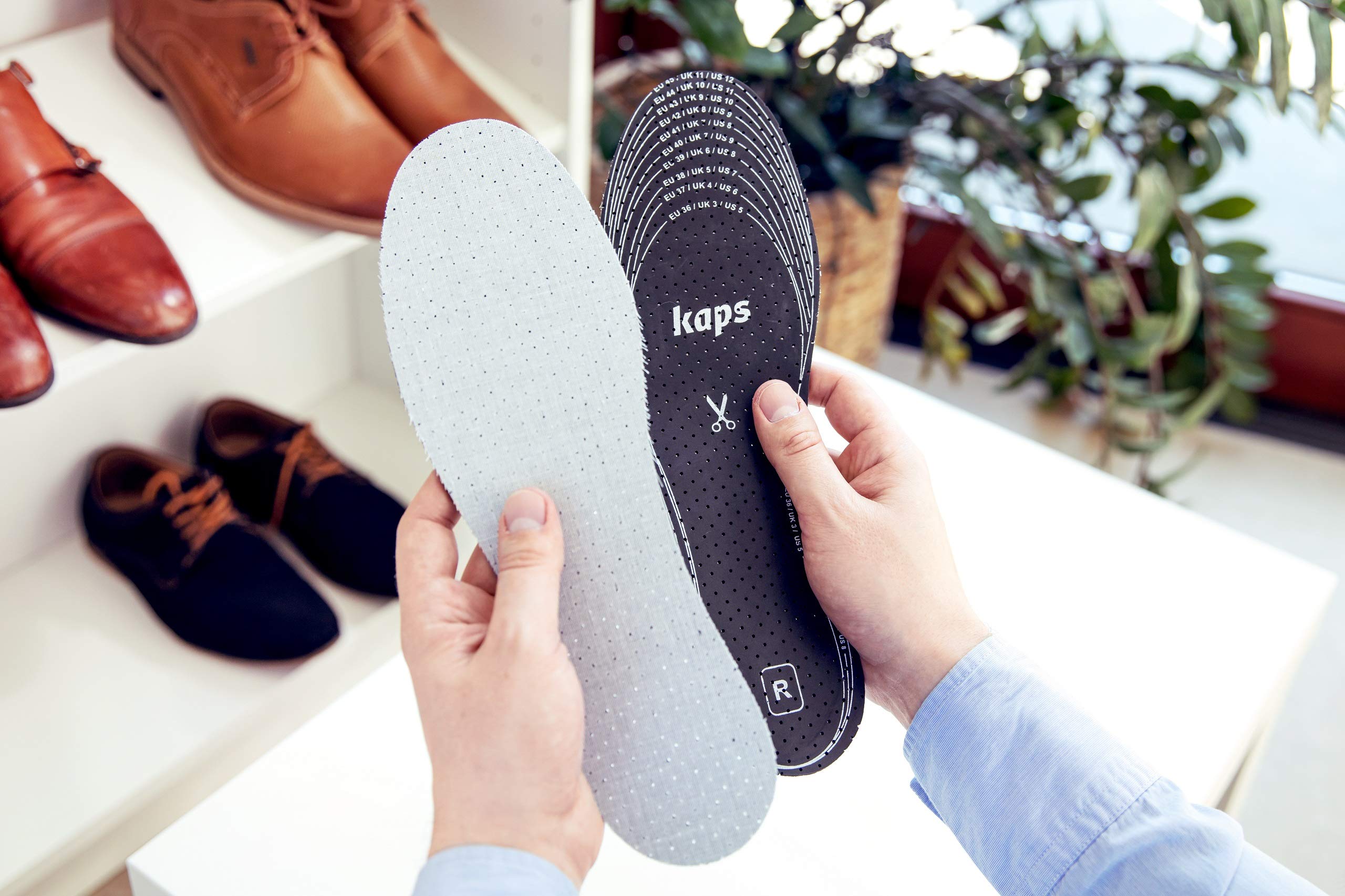 Mua 6 Pair Pack Anti Odour Shoe Insoles Set with Odor Eating Charcoal ...