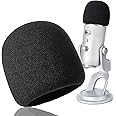 Amazon.com: Foam Windscreen for Blue Yeti, Yeti Pro, MXL, Audio ...