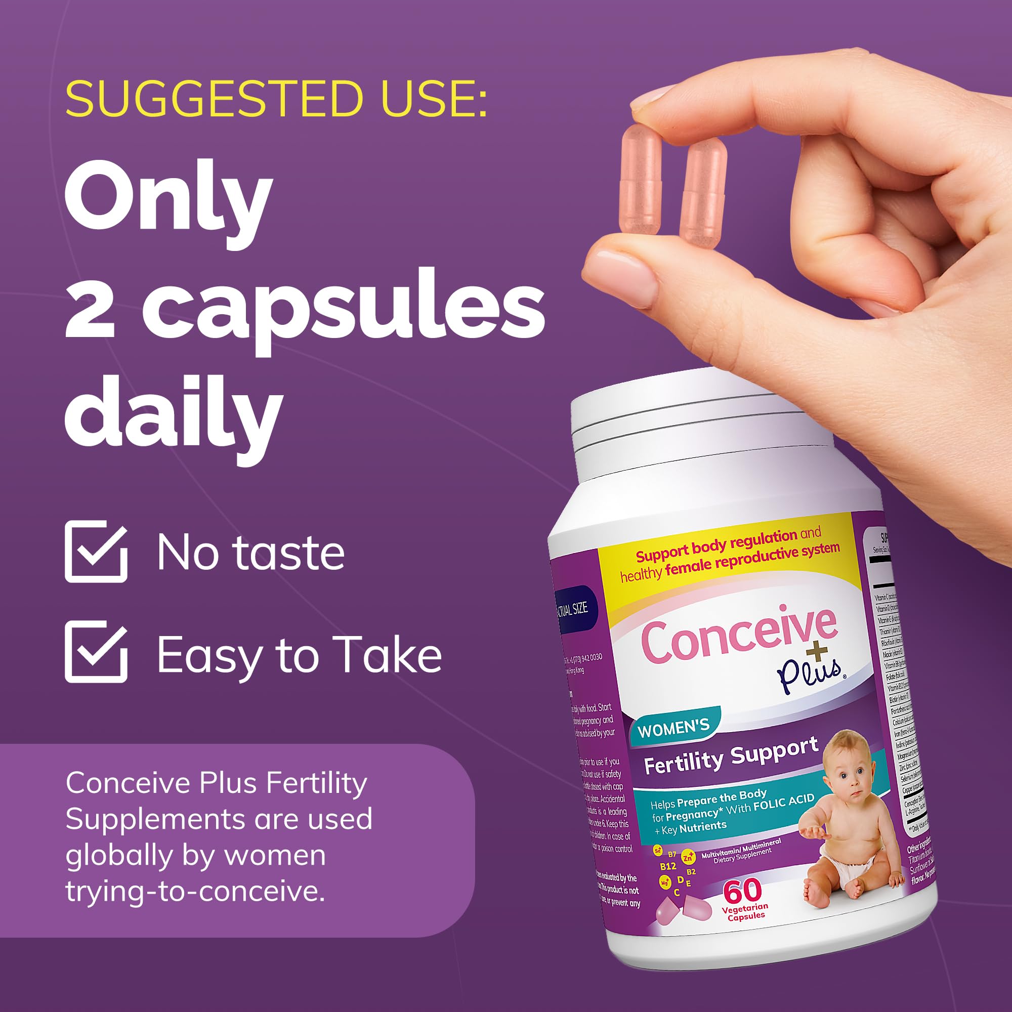 Mua CONCEIVE PLUS Women's Fertility Support | Conception Vitamin ...