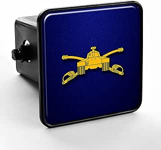 Amazon.com: ExpressItBest Trailer Hitch Cover - US Army Armor, Branch ...