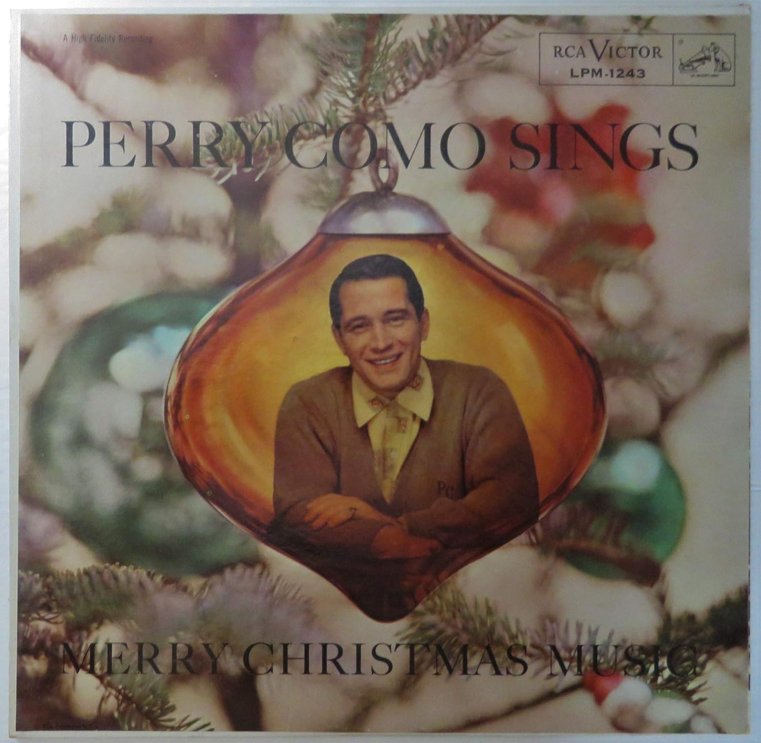 Perry Como - Perry Como Sings Merry Christmas Music (RCA Victor LPM ...