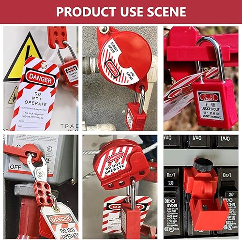 Safety Padlock LOTO Kit 73-Piece Lockout Tagout (LOTO) Safety Kit ...