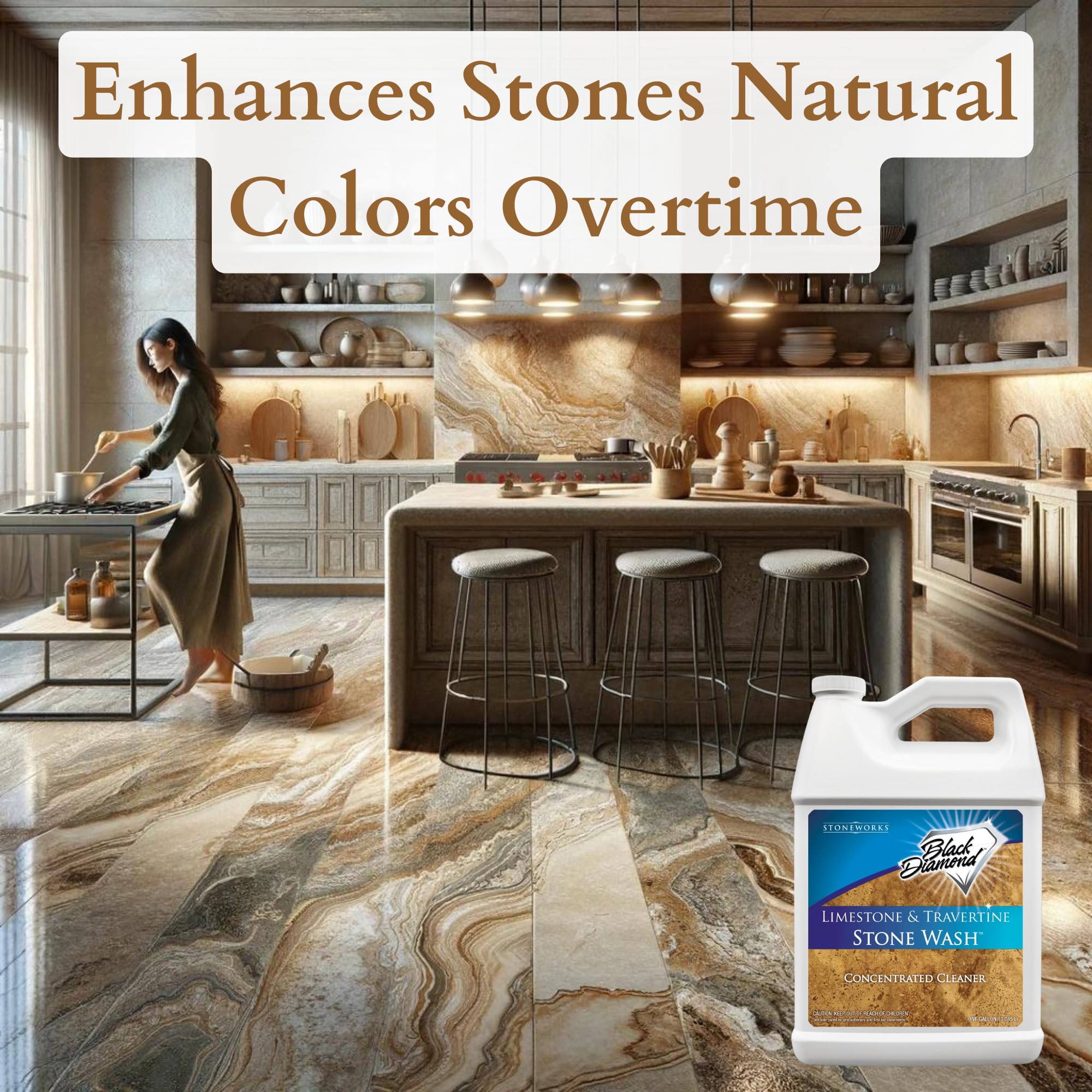 Mua Black Diamond Stoneworks Natural Stone Cleaner - Limestone, Slate ...