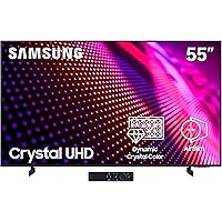Pantalla Samsung 55" Crystal UHD 4K con Control de Voz UN55AU8000FXZX ...