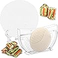 Amazon.com | SiliFine Rice Paper Water Bowl with Side Pocket Holder 6 ...