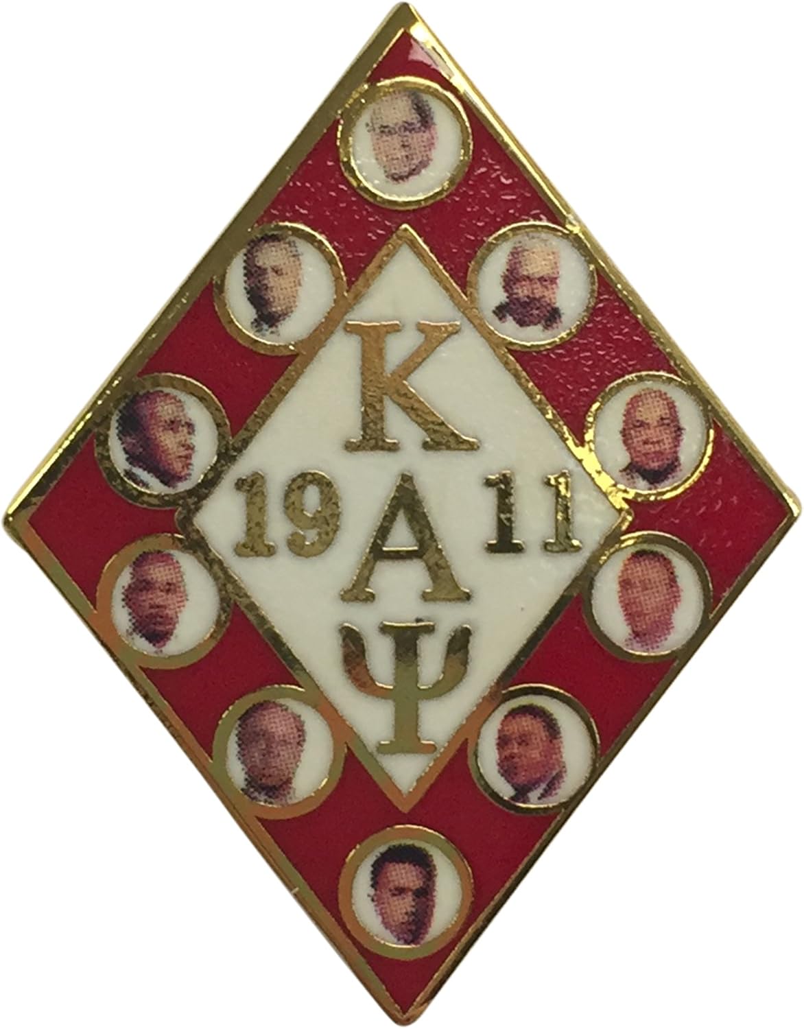 Amazon.com : Kappa Alpha Psi G444 Founders Pin Lapel Pin Jacket ...
