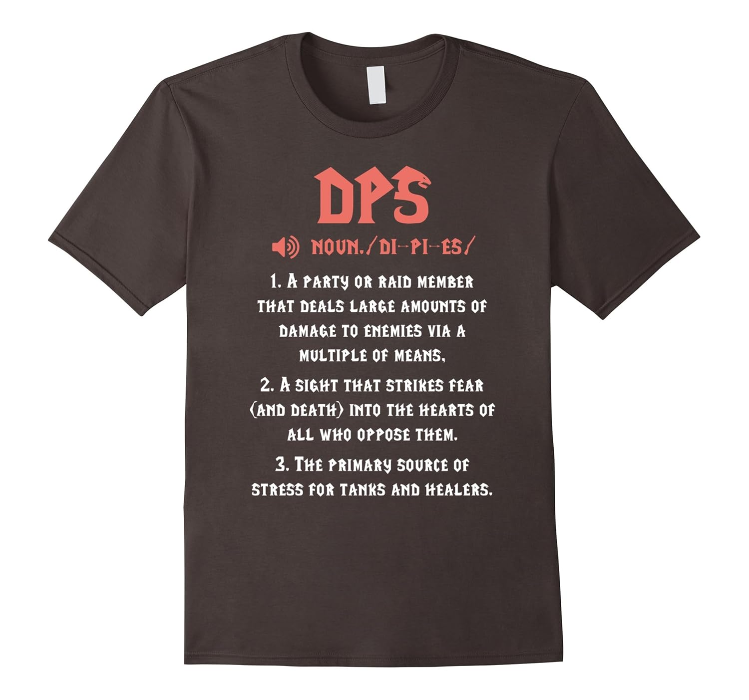 DPS Shirt Funny DPS WoW Tee-TD – Teedep