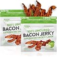 Amazon.com: Applewood Smoked Bacon Jerky, Tender, Flavorful, Easy to ...