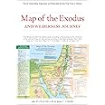 Map of the Exodus and Wilderness Journey: The 42 Camp Sites Organized ...