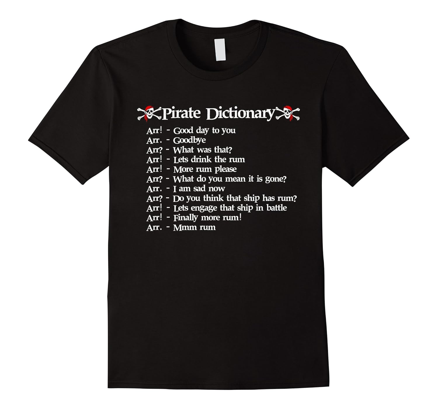 Pirate Dictionary The Many Meanings o Arr Talk Like a Pirate-Art ...