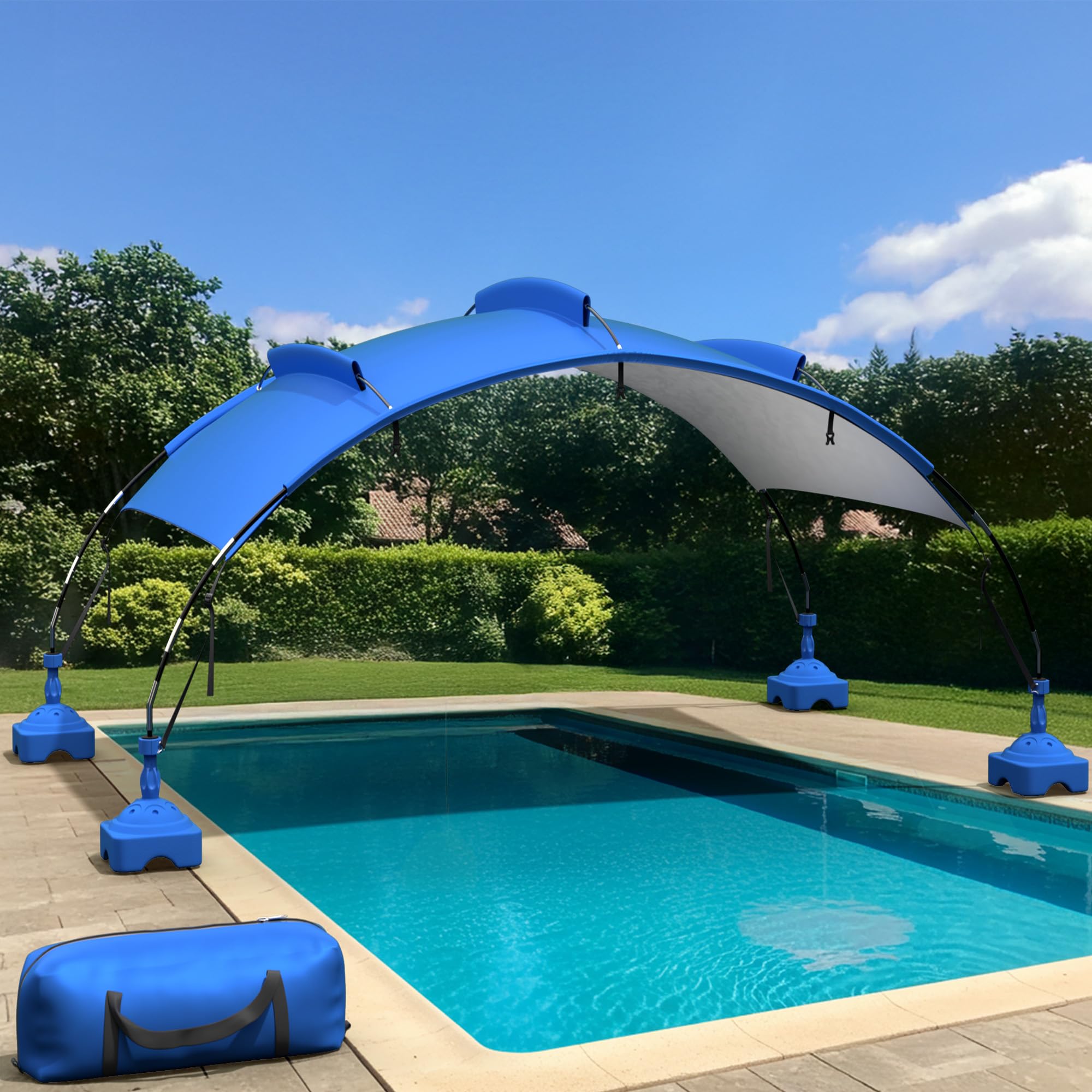 Uthfy Pool Shade Canopy for sale | Phoenix, AZ | Nellis Auction
