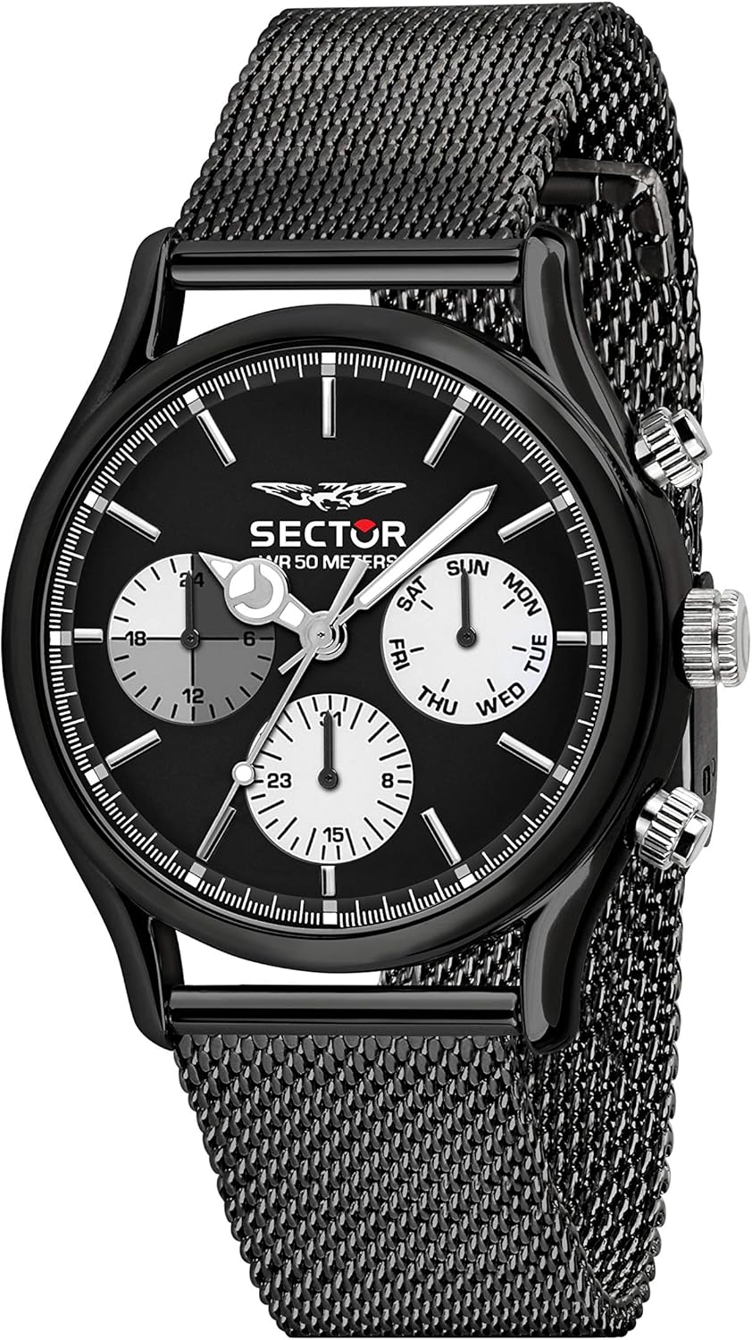 Sector No Limits Orologio da uomo, Collezione 660, movimento al quarzo ...