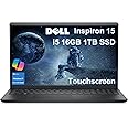 Amazon.com: Dell Inspiron 15 Touchscreen Laptop (15.6" FHD LED, Intel 10-Core i5-1334U (> i7 ...