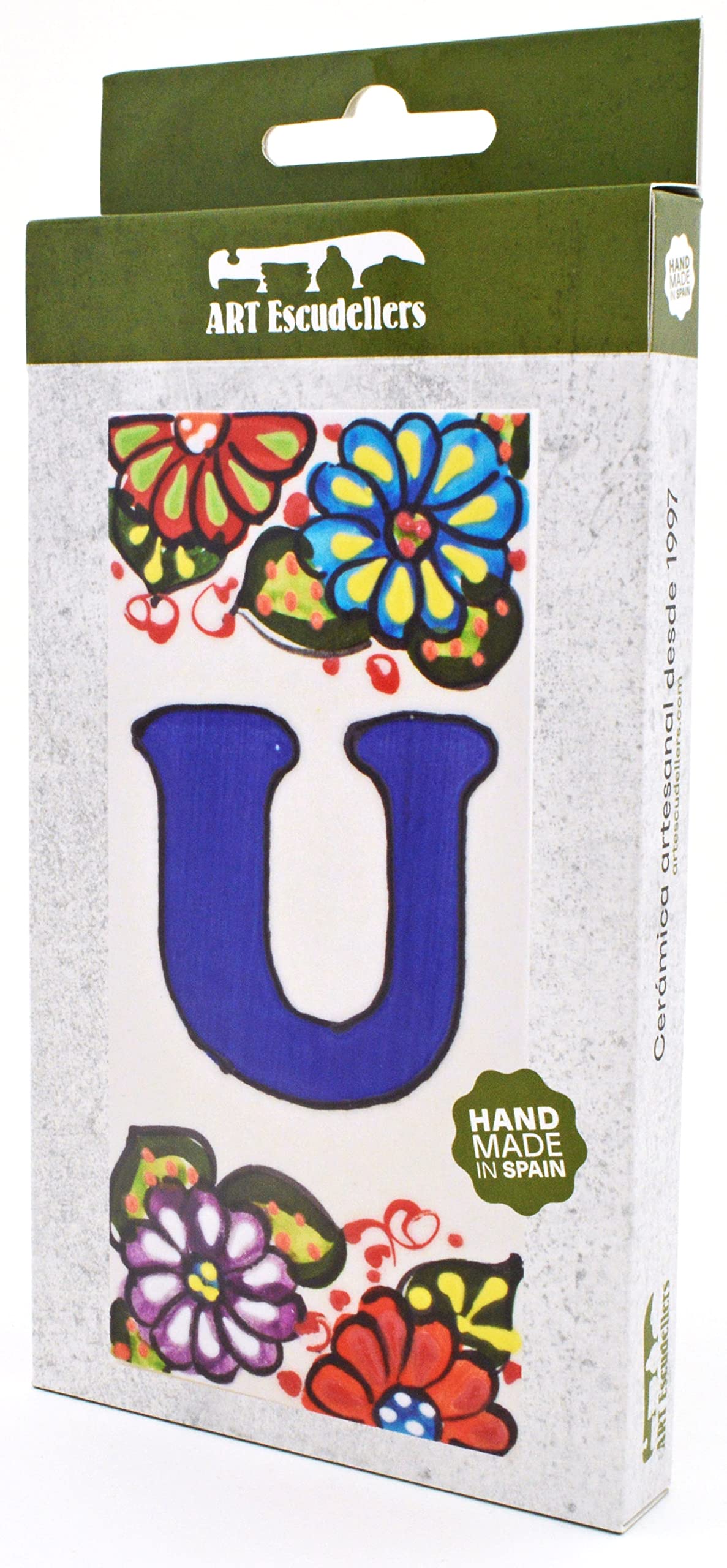 House Letters 6 Inch. Handpainted House Letter Tiles For Signs ...