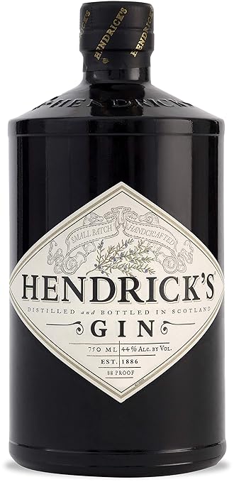 Hendrick's Gin, 750 mL, 88 Proof: Amazon.com: Grocery & Gourmet Food