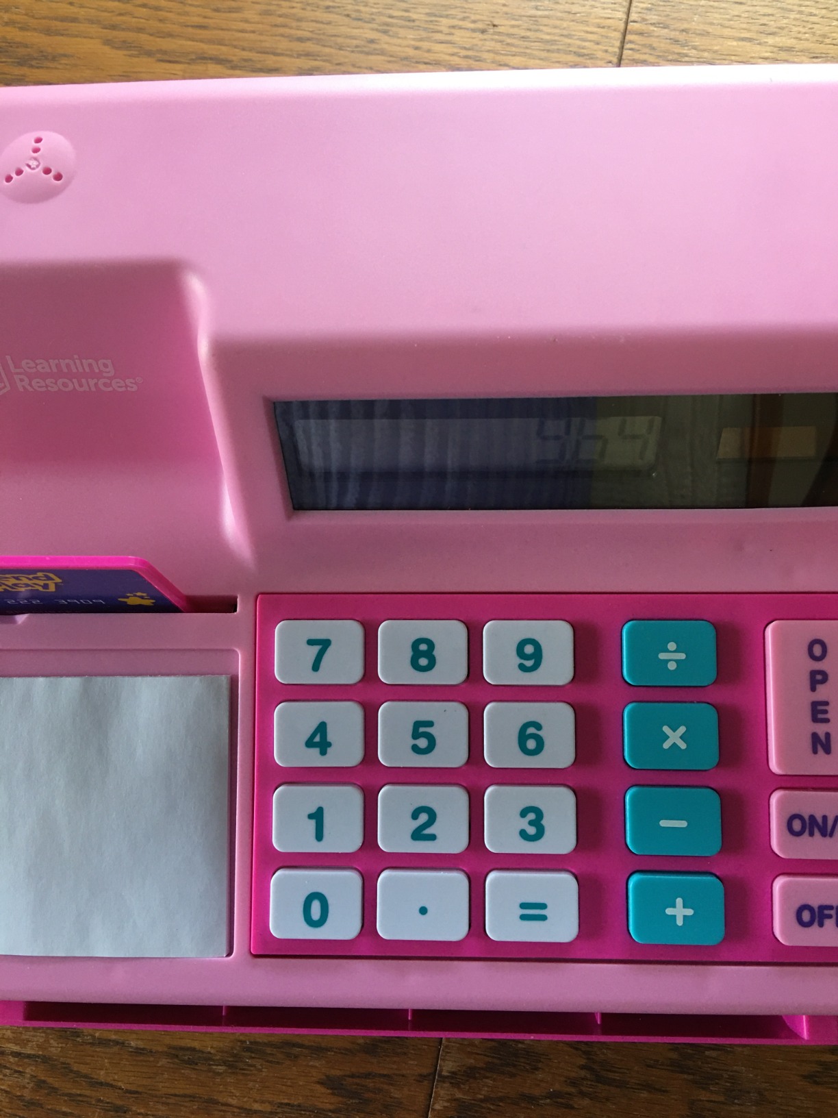 $8/mo - Finance Learning Resources Pretend & Play Calculator Cash ...