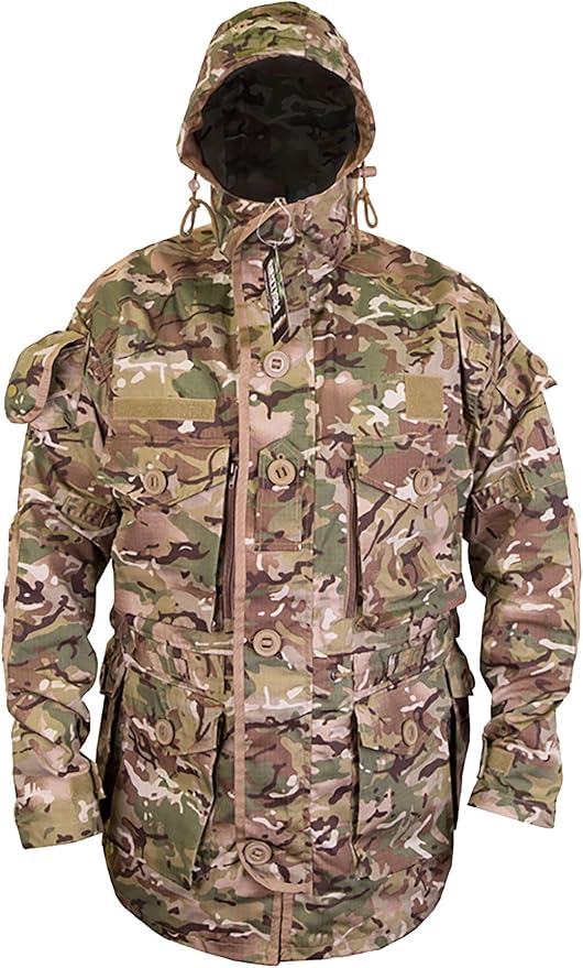 KUK SAS Windproof MTP Match Multi Terrain Camouflage Windproof Smock ...
