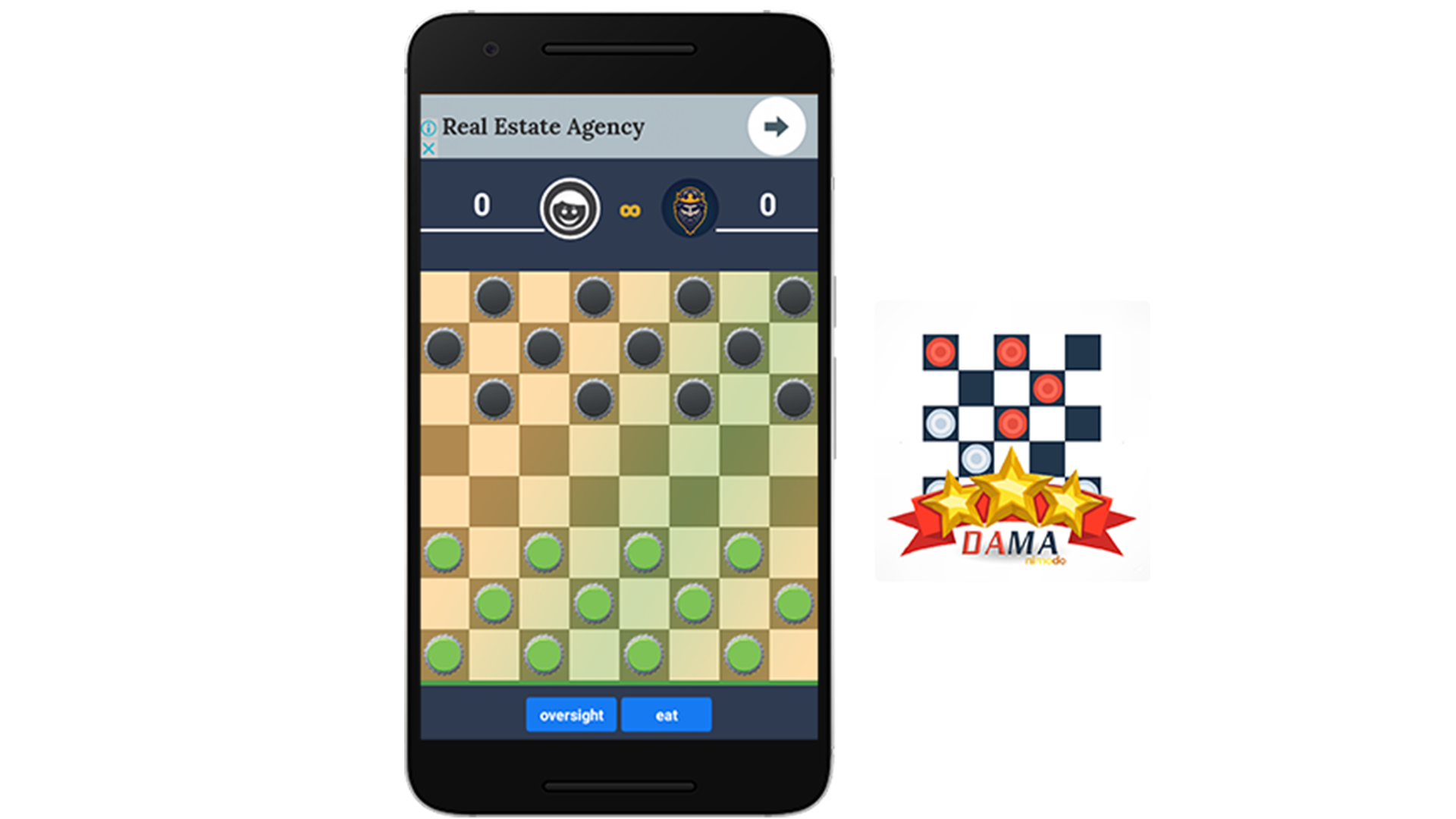 DAMA ( Dames | Checkers ):Amazon.com:Appstore for Android