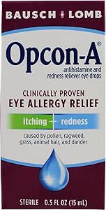 Amazon.com: Allergy Eye Drops by Bausch & Lomb, for Itch & Redness ...