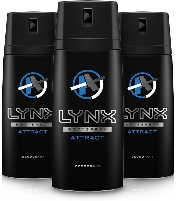 Lynx Attract For Him, Mens Fragrance, Masculine Body Spray Deodorant ...
