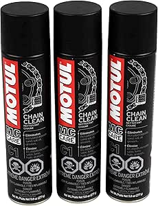 Amazon.com: Motul 103243 C1 Chain Clean O, X & Z-Ring Compatible 400mL ...