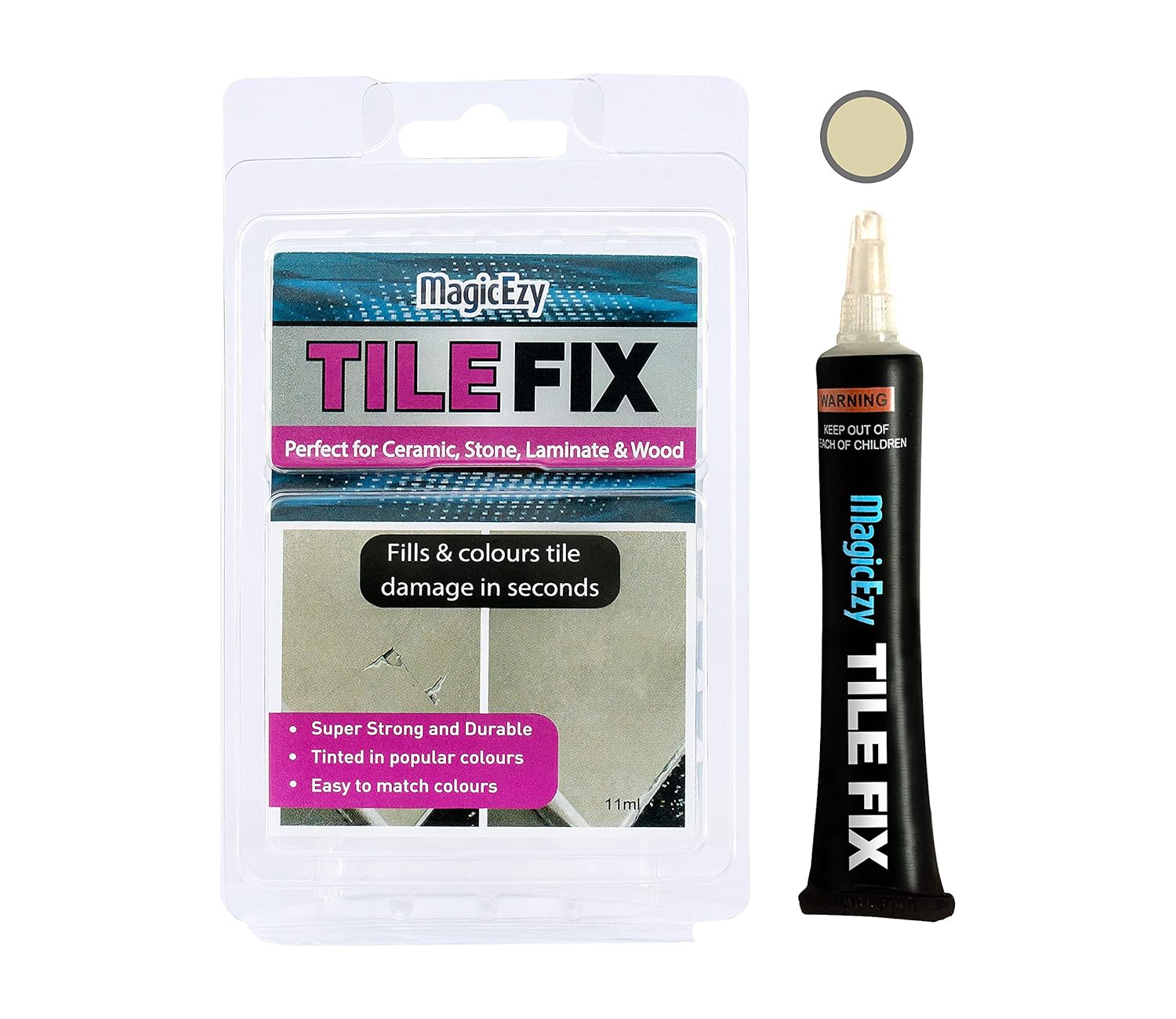 MagicEzy Tile Fix - Fills And Colors Fine Tile Cracks in Seconds ...