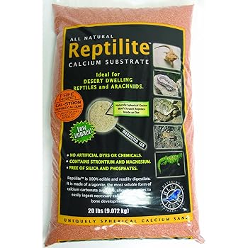 Amazon.com : Carib Sea SCS00710 Reptiles Calcium Substrate Sand, 10 ...