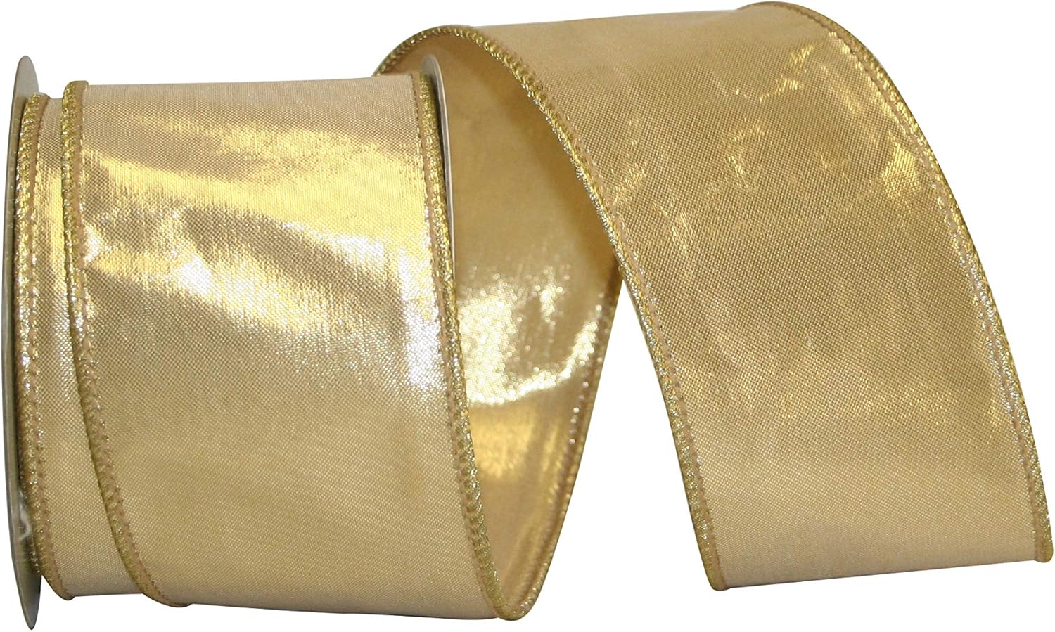 Amazon.com: Reliant Ribbon Lame Luxury Wired Edge Ribbon, 2-1/2 Inch X ...