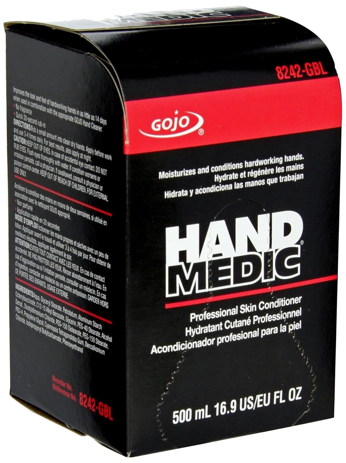 Gojo Hand Medic Professional Skin Conditioner Non-Greasy Fragrance Free ...