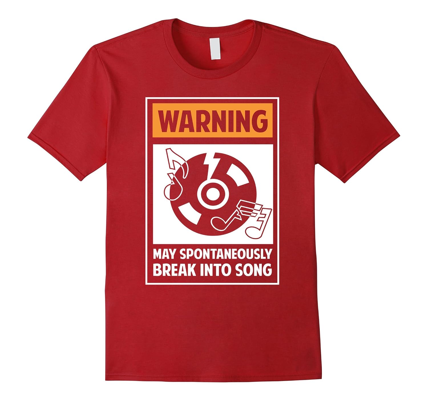 Musical Theatre Shirt Spontaneous Singer Theater Gift TShirt-TD – Teedep