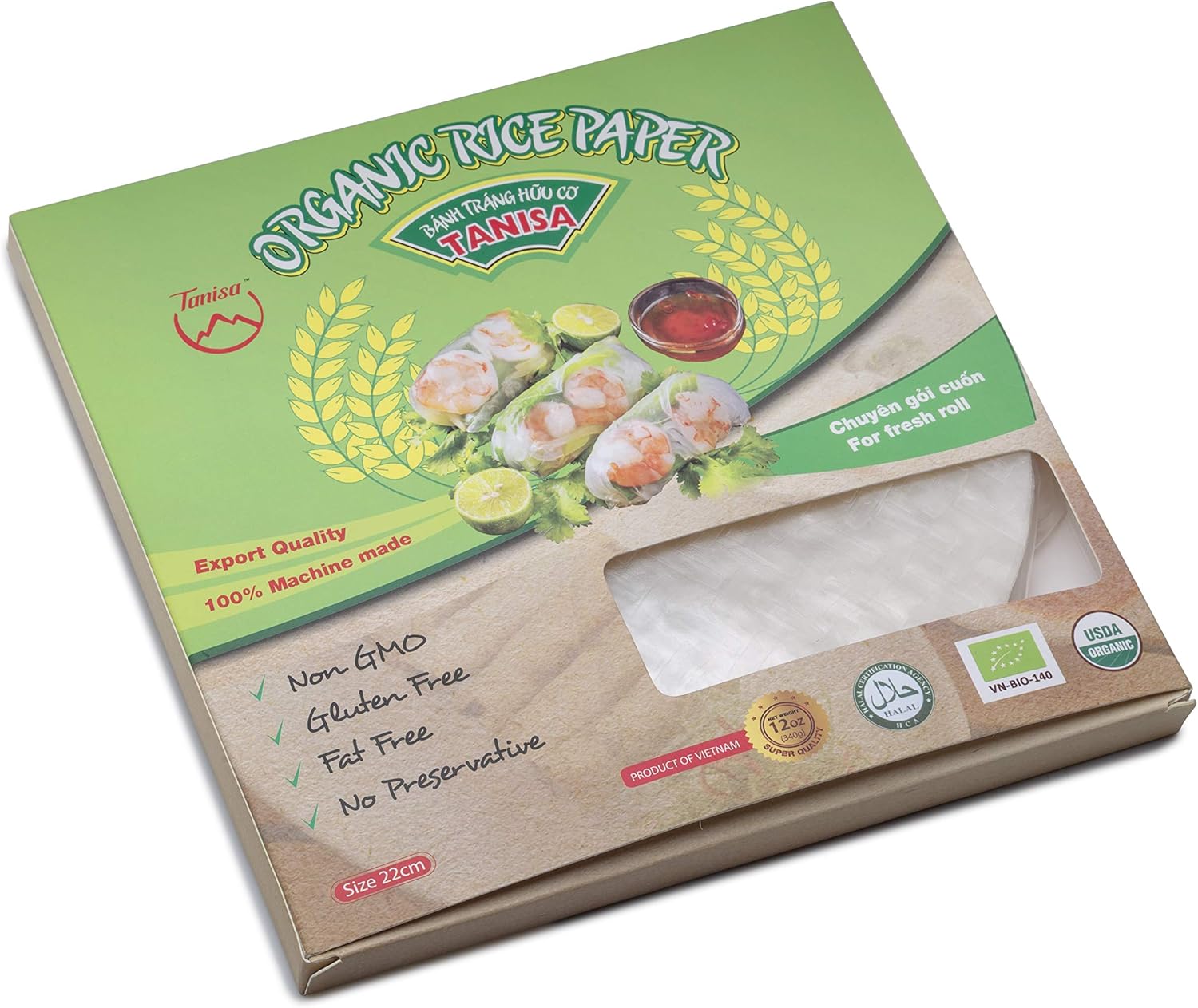 Rice Paper Not Included Holds Up To 27cm Rice Paper for making Fresh ...
