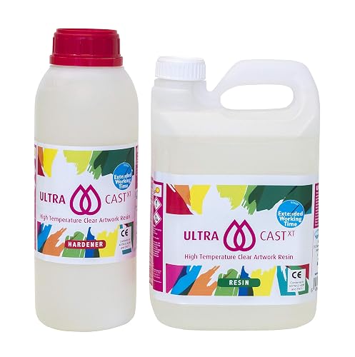 ULTRACAST XT- Clear Coating and Casting Resin (2:1 Mix Ratio) for High ...