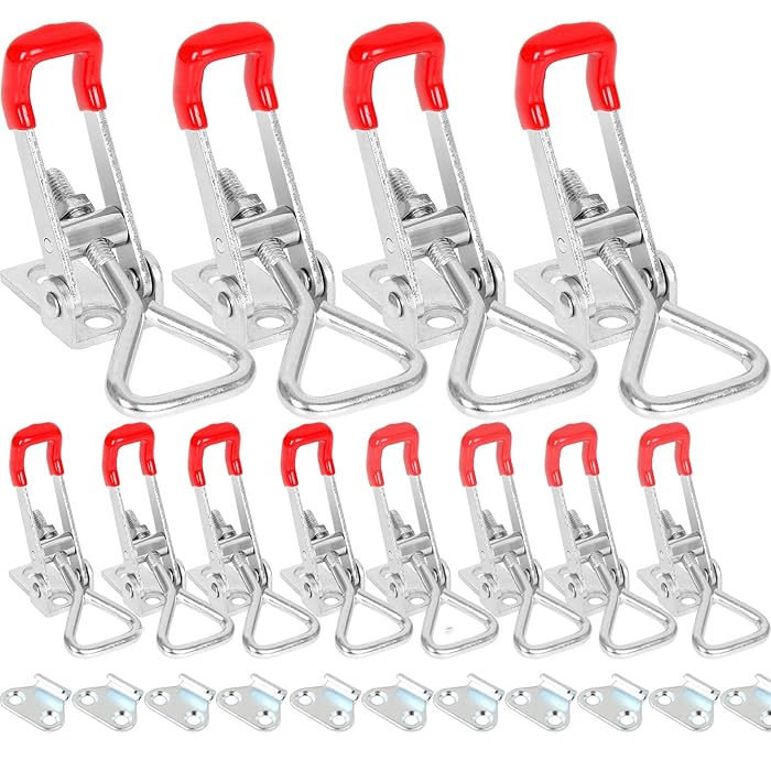 Buy 12Pcs Pull Latch Clamp, Heavy Duty Toggle Latch Clamp for Smoker ...