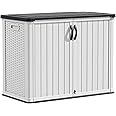 Amazon.com : Devoko Outdoor Storage Cabinet 26 Cu Ft with Lockable ...