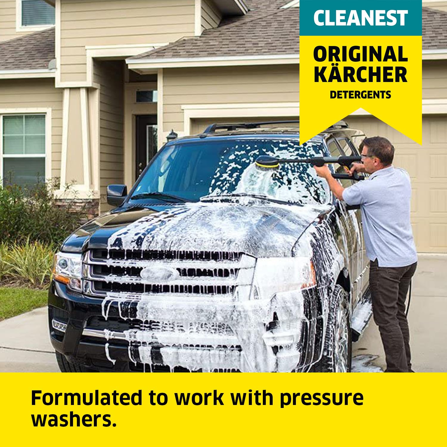Mua Kärcher 1 Quart Pressure Washer Vehicle Detergent and Wax - Power ...