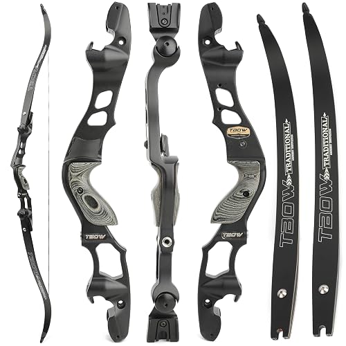62" ILF Recurve Bow for Adult Youth Hunting Takedown 25-65Lbs Right ...