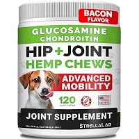 HempFlex - Glucosamine Chondroitin for Dogs - Hemp Oil for Dogs - Safe ...
