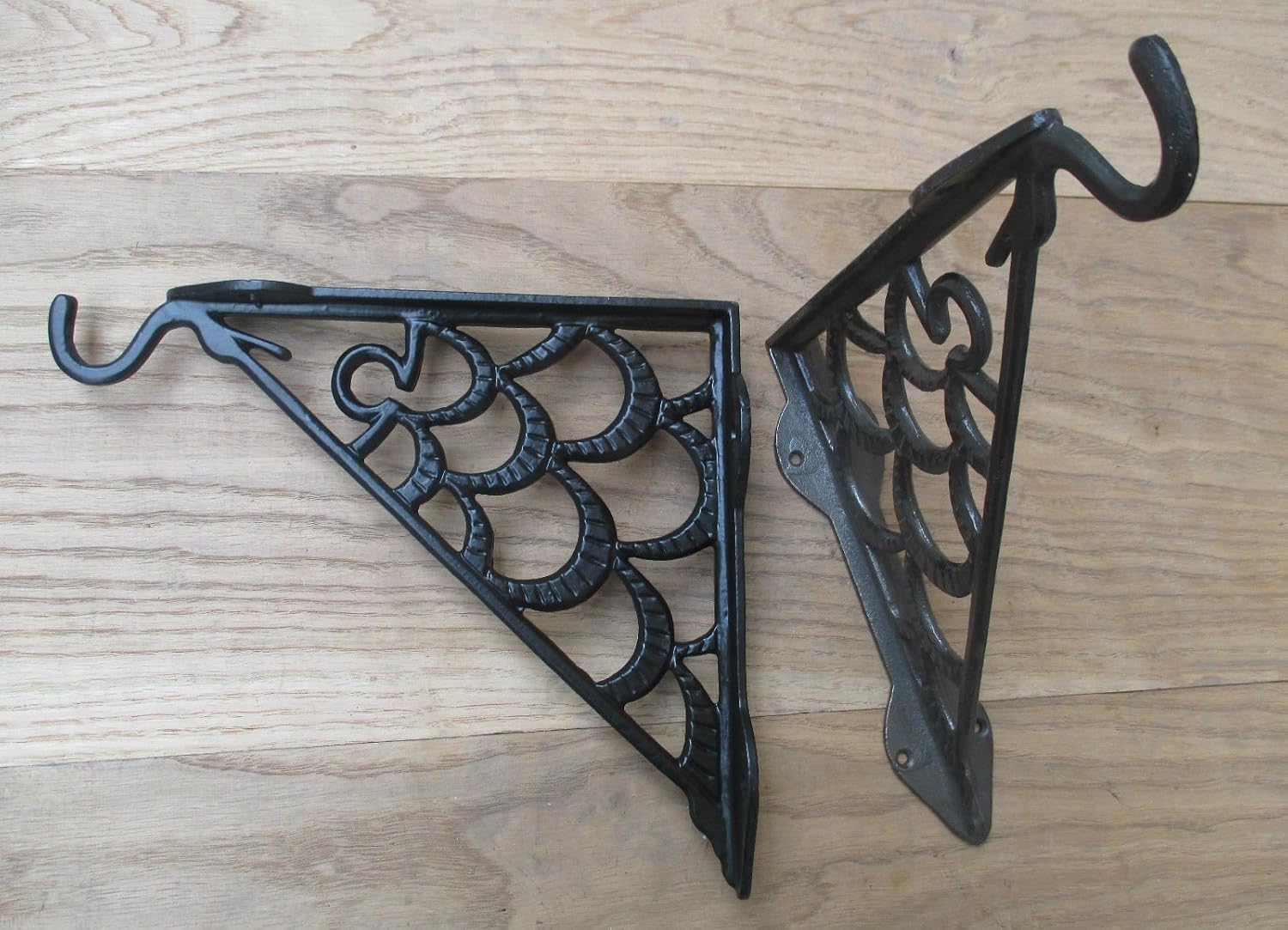 Signs & Plaques VINTAGE CAST METAL SIGN HANGER ORNATE BRACKET SWIVEL ...