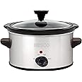 Amazon.com: Nesco SC-150-47 Qt. Oval Analog Silver slow cooker, 1.5 ...