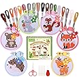 Amazon.com: Caydo 6 Pieces Cross Stitch Kit for Kids Embroidery Kits ...