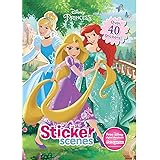 Amazon.com: Disney Princess Create-A-Scene Sticker Activity Pad and ...