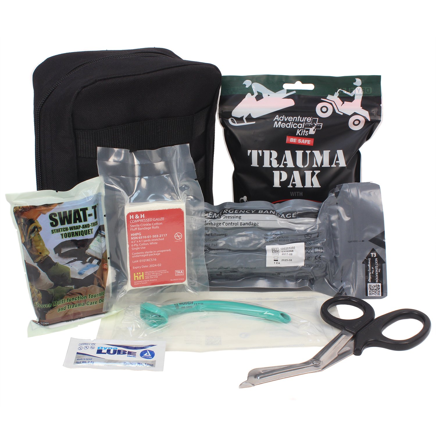 Ever Ready First Aid Tactical Trauma IFAK Kit Feat. Trauma Pack ...