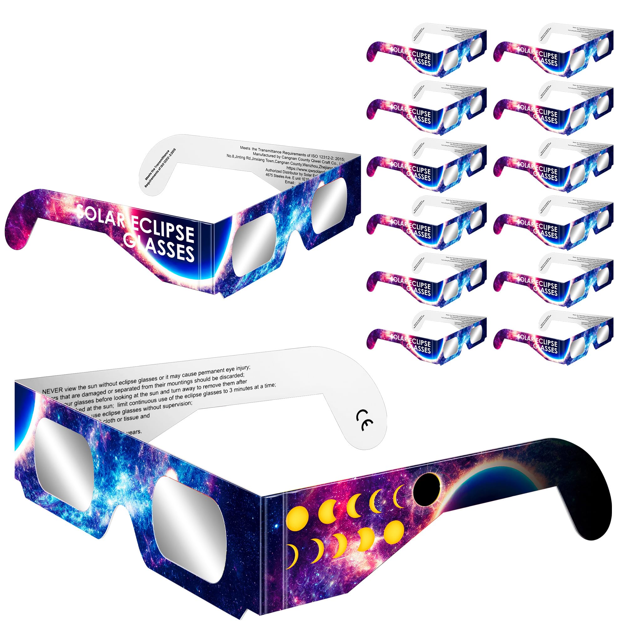 Mua Scopck Solar Eclipse Glasses (12 Pack), Witness the Celestial ...