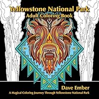Amazon.com: Yellowstone National Park Adult Coloring Book ...