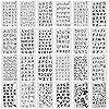 Finyosee 24 Pack Letter and Number Stencils Alphabet Stencil for ...